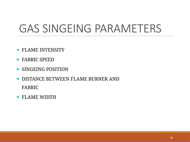 Singeing process in textile pretreament- Textile Engineering | PPTX ...