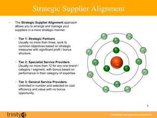 TrinityP3 Strategic Marketing Supplier Alignment Process | PDF