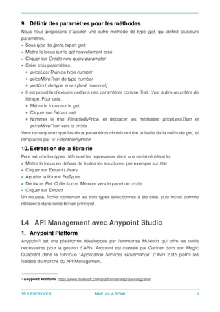 eServices-Tp5: api management | PDF