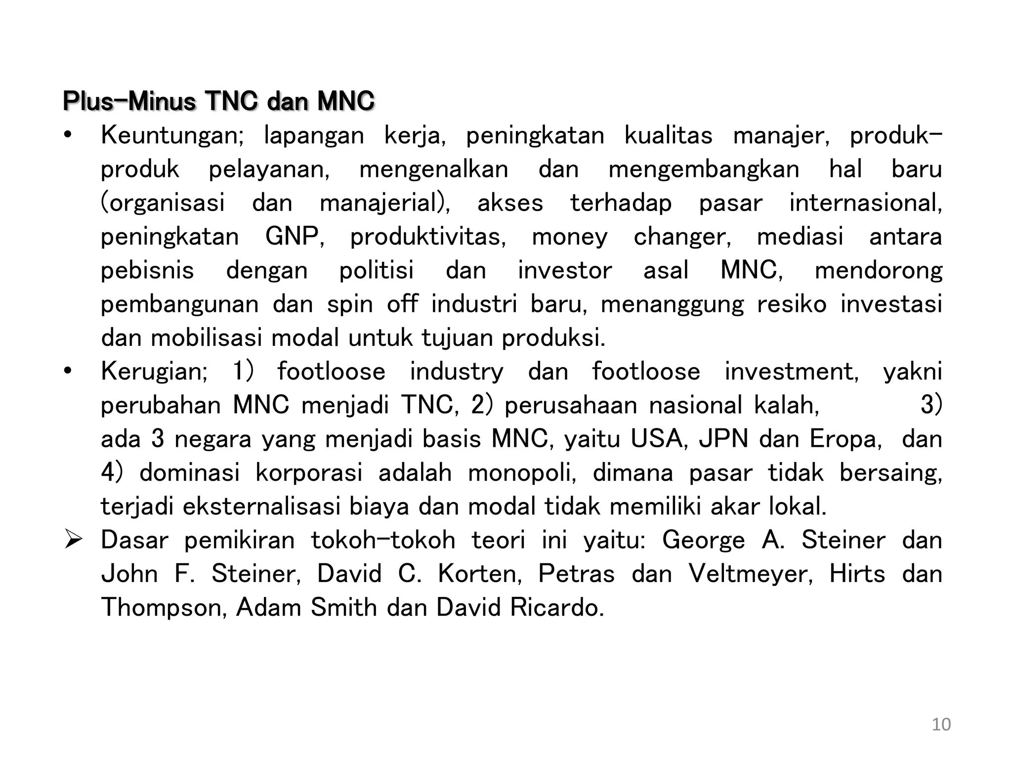 Globalisasi dan Pembangunan | PPTX