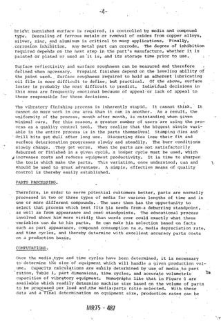 Vibratory Finishing SME Tech Paper John Kittredge | PDF