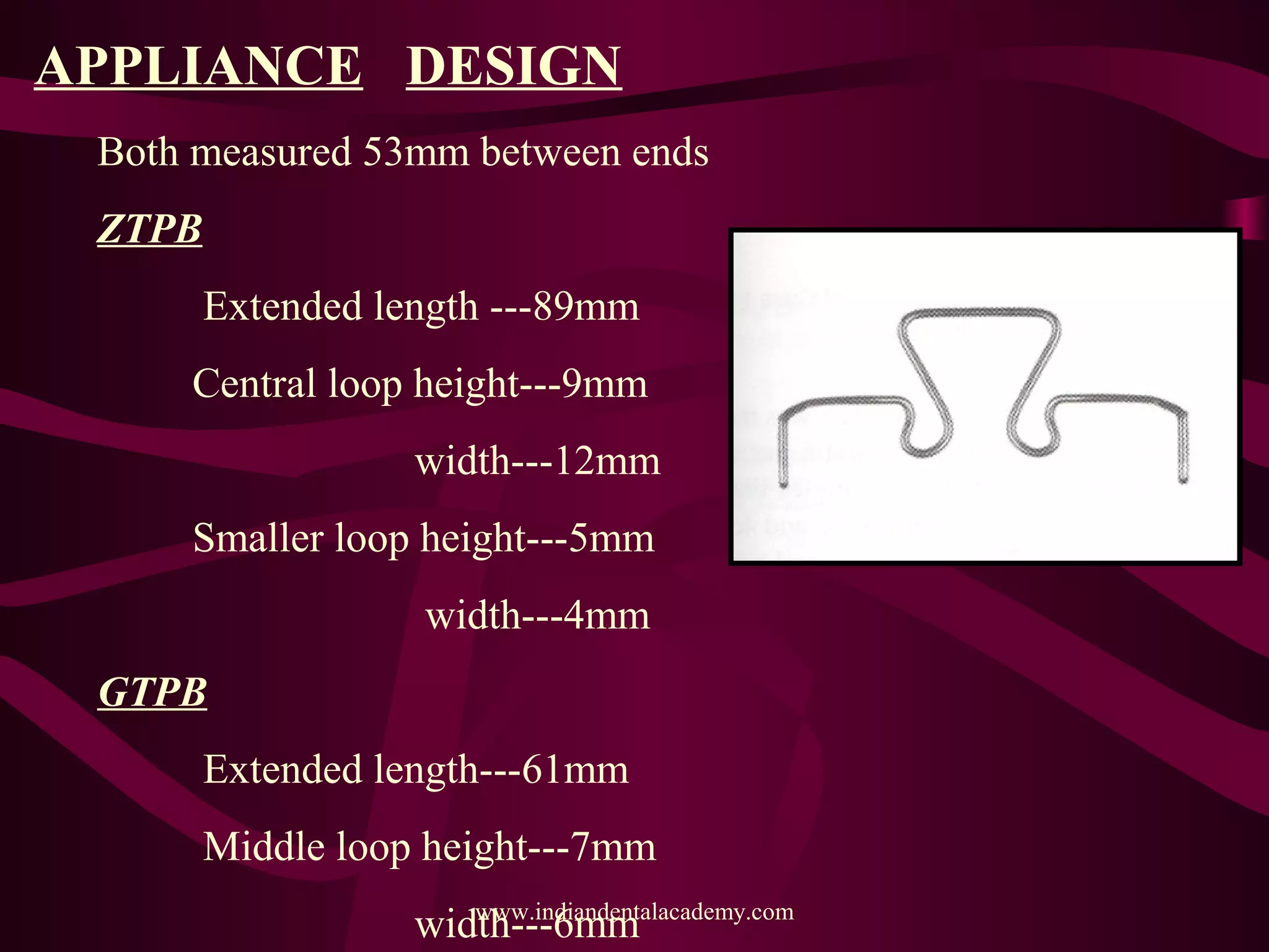 Transpalatal arch design | PPT