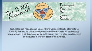 Presentacion acerca de metodologia TPACK | PPTX