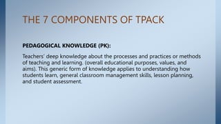 Presentacion acerca de metodologia TPACK | PPTX