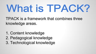 Tpack best practice with a 21st century makeover | PPTX | Education