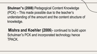 TPACK-PPT.pptx jsjshdhdhdhdhhdhdhdjhdjdjd | PPT
