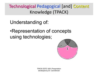Tpack explained | PPTX | Education