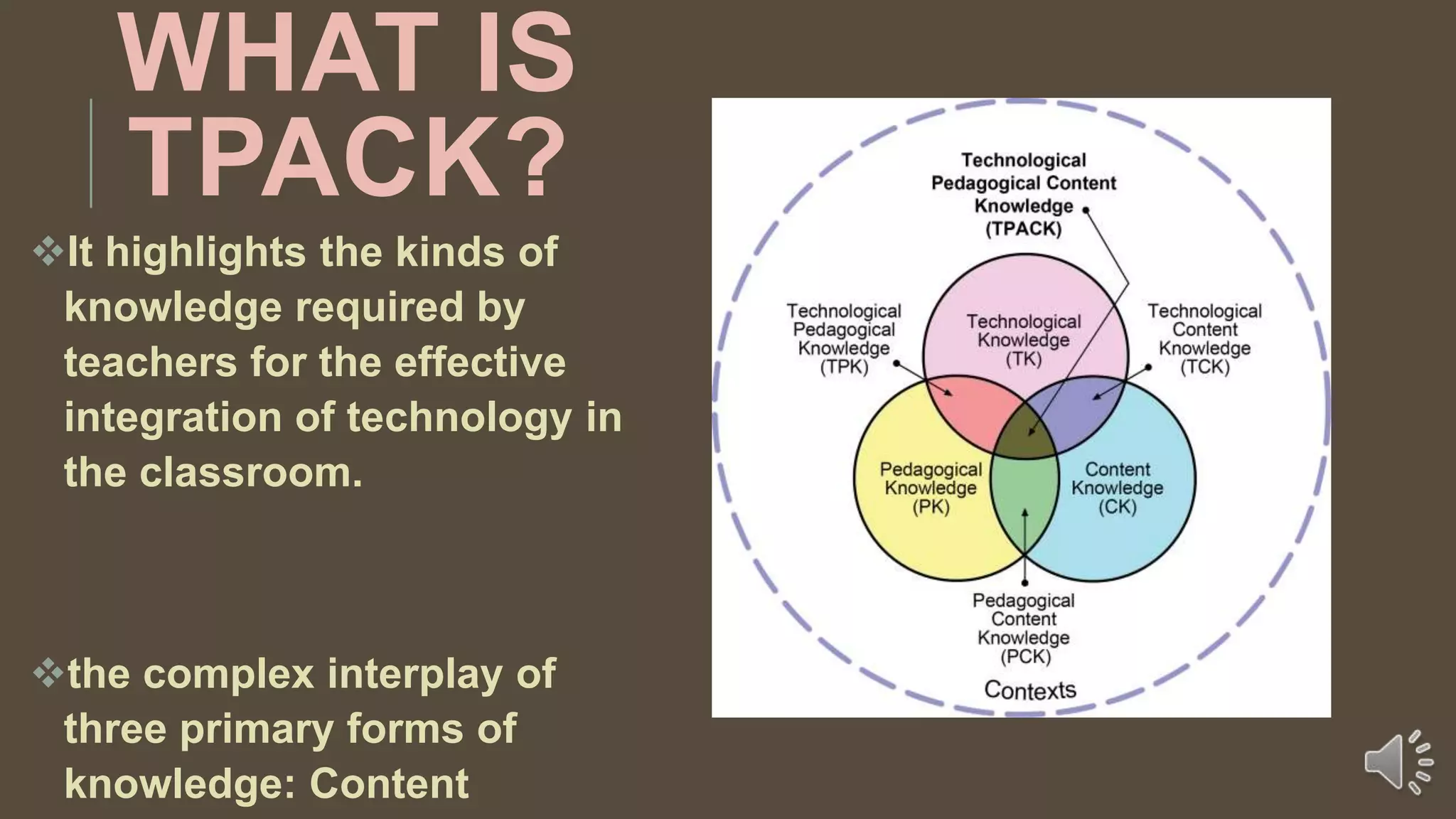 Tpack model | PPTX