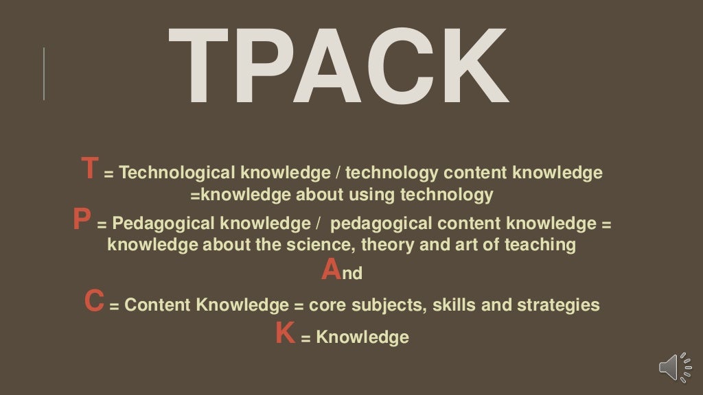 Tpack model