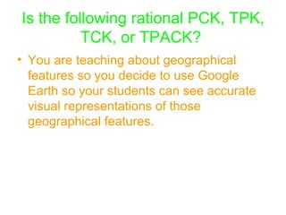 Tpack Presentation | PPT