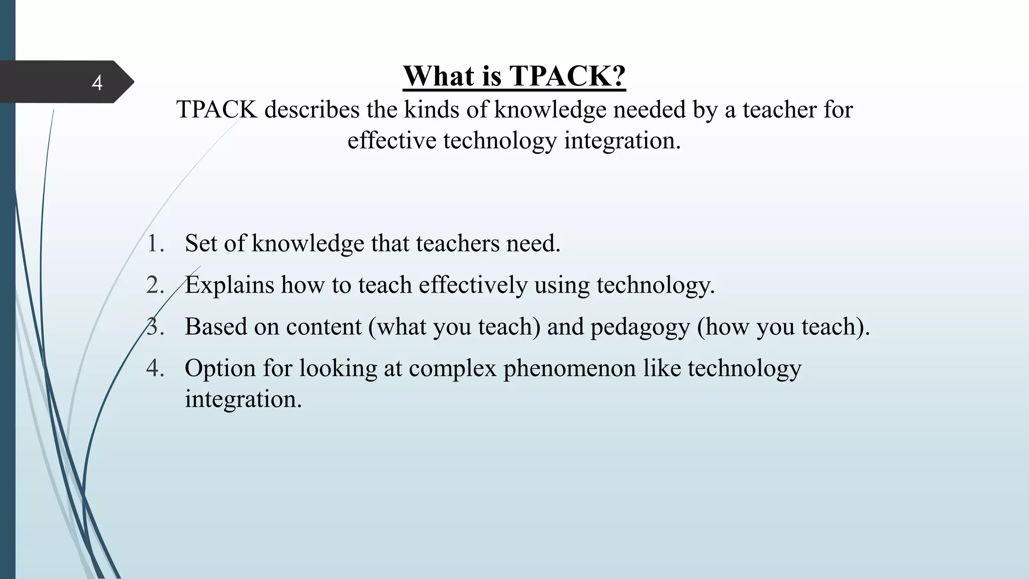 Tpack presentation | PDF