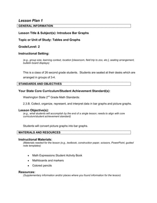 Math Lesson | DOCX | Educational Assessment | Education
