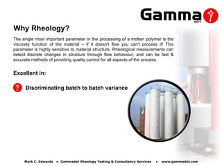 Tpa Rheology Presentation | PPT