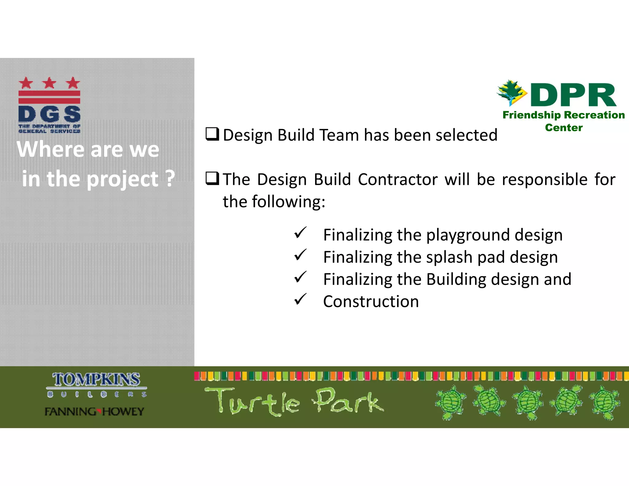 Friendship Park Community Meeting (November 12, 2014) | PPT