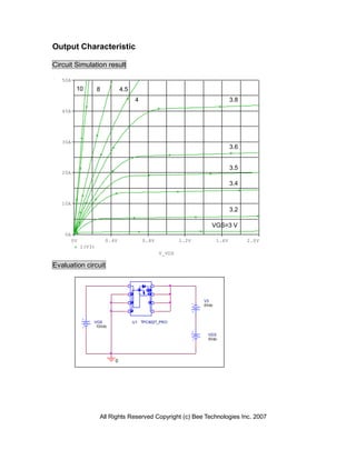 SPICE MODEL of TPC8027 (Professional+BDP Model) in SPICE PARK | PDF