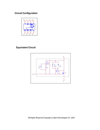 SPICE MODEL of TPC8027 (Professional+BDP Model) in SPICE PARK | PDF