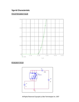 SPICE MODEL of TPC8111 (Professional+BDP Model) in SPICE PARK | PDF