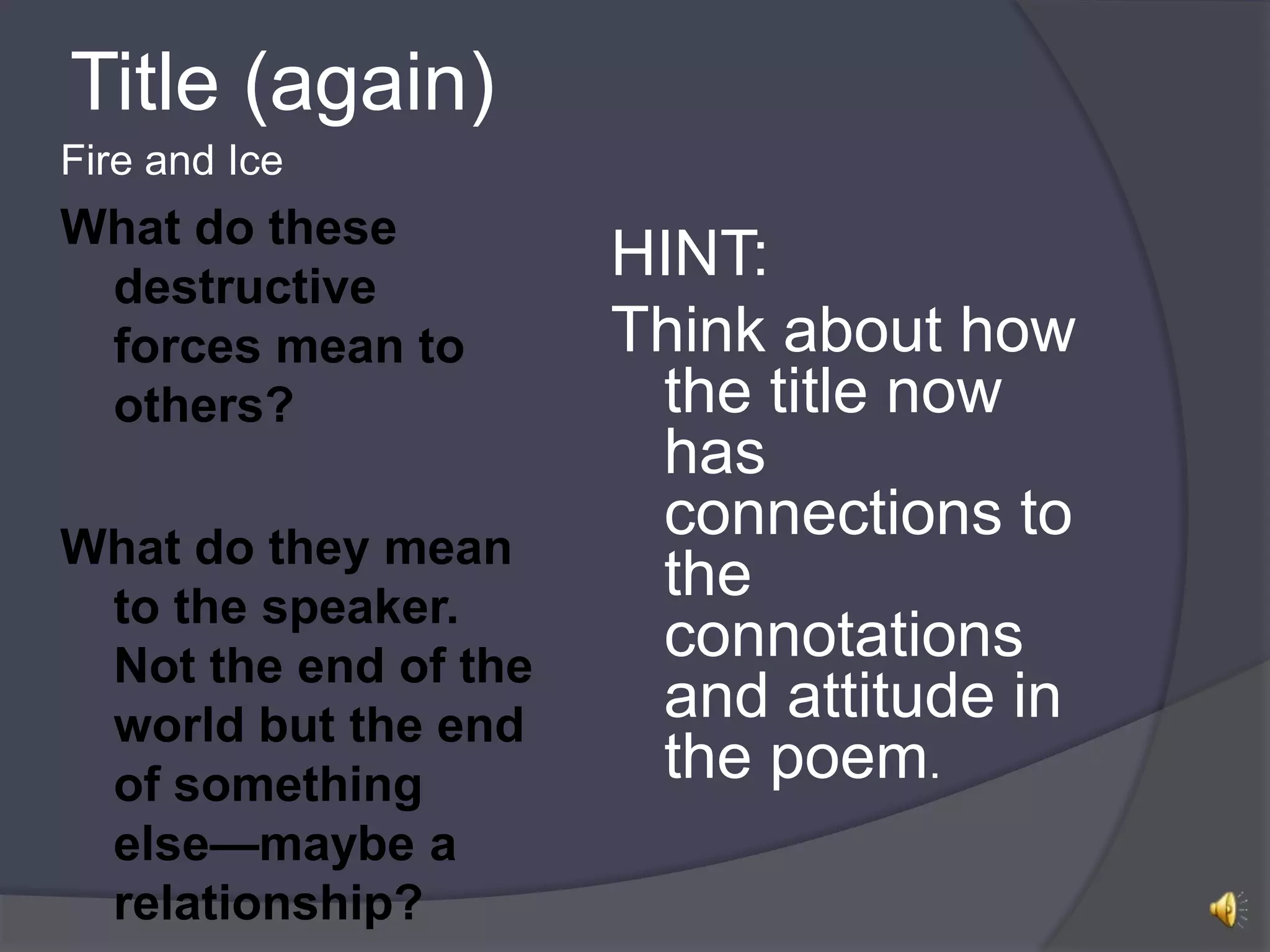 Tpcast Tfire And Ice | PPT