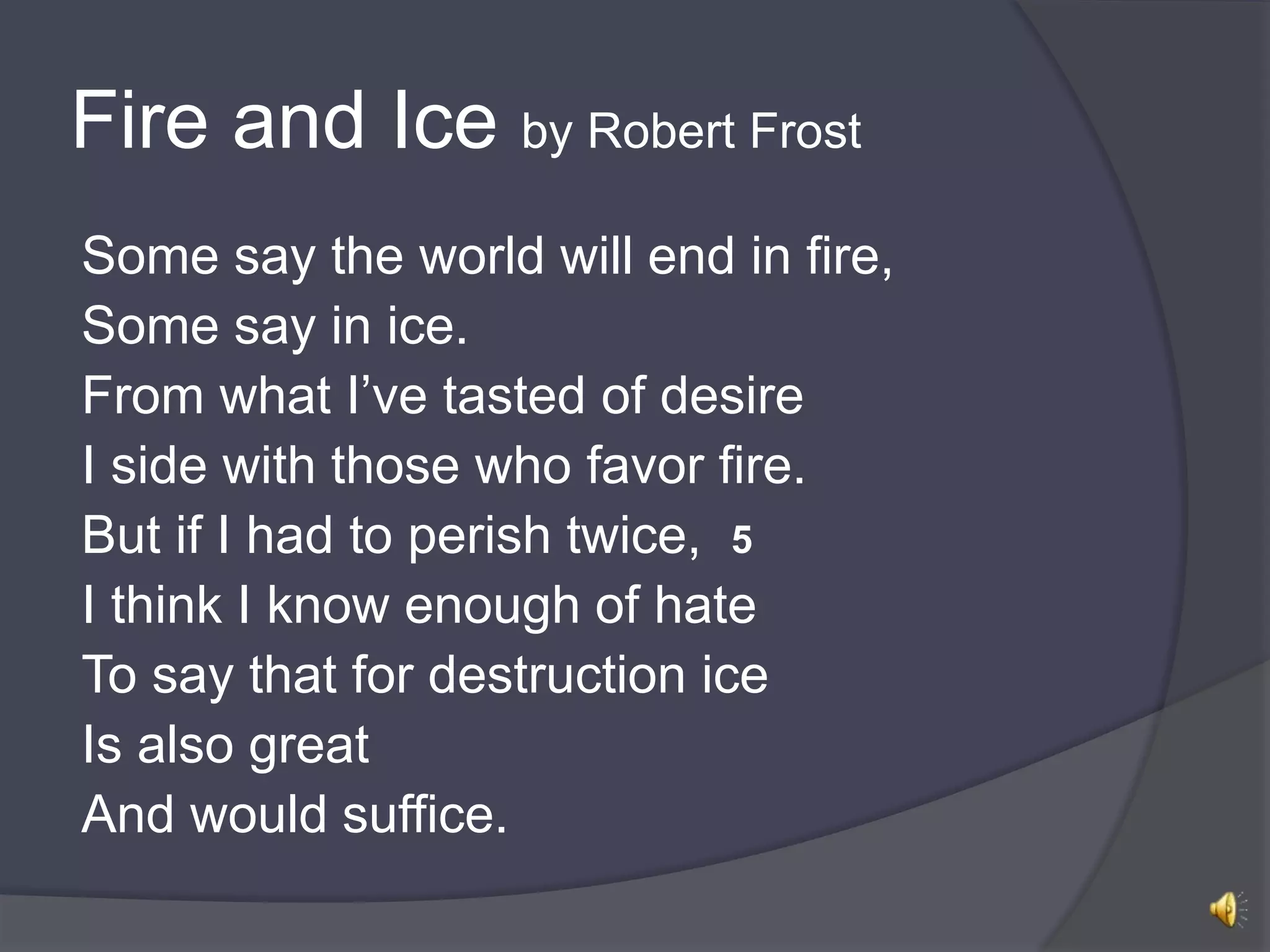 Tpcast Tfire And Ice | PPT