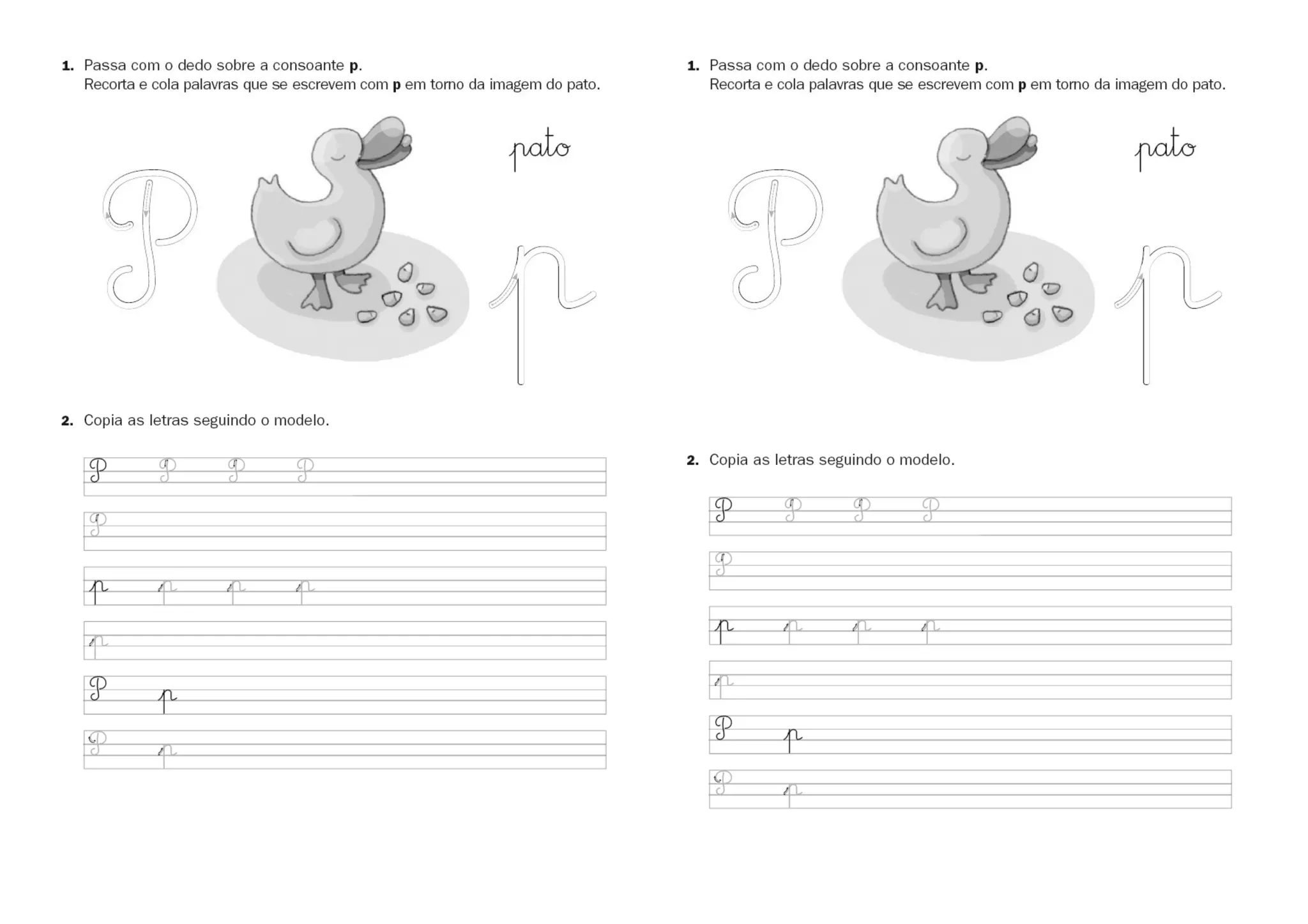 Tpc caligrafia p | DOC
