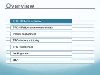 TPC-H Column Store and MPP systems | PPT