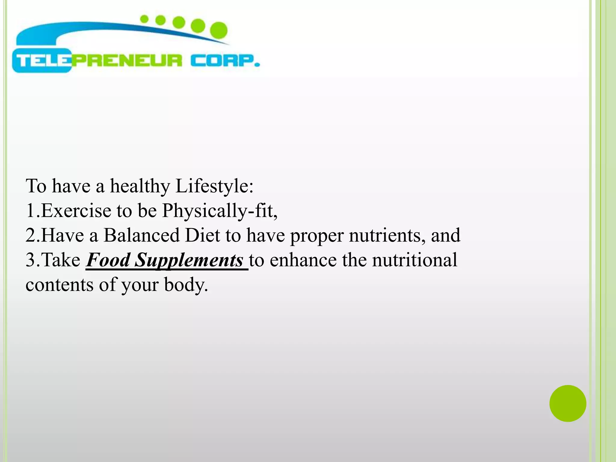 TPC Health Training Presentation | PPSX | Herbs and Supplements ...