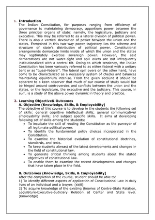 Tp constitutional law ii batch 2020-25_feb 2022-may 2022 | PDF