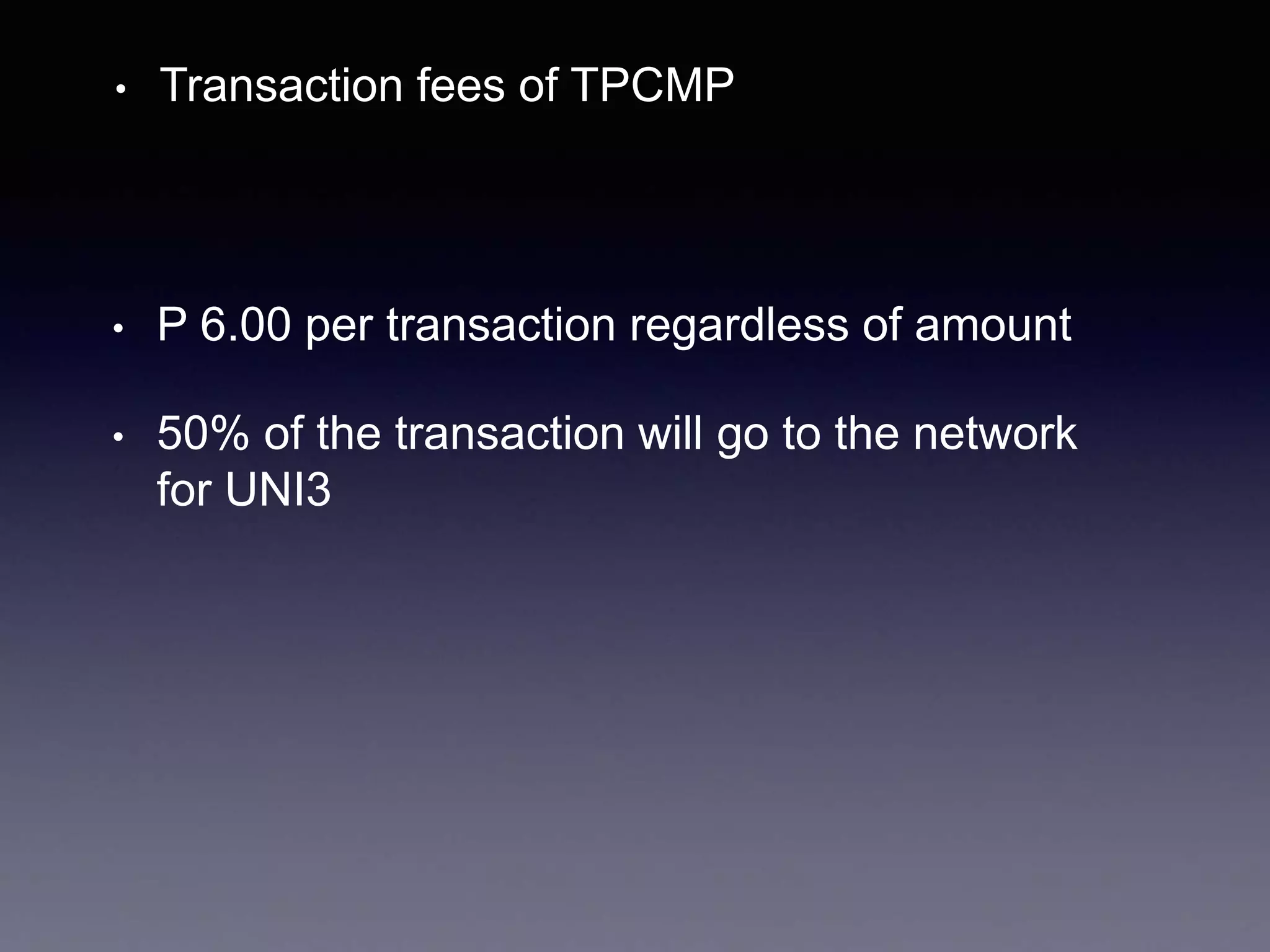 TPC Text Padala Cash Presentation | PPT