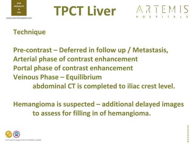 TPCT - Triphasic CT Scan - Liver | PPT