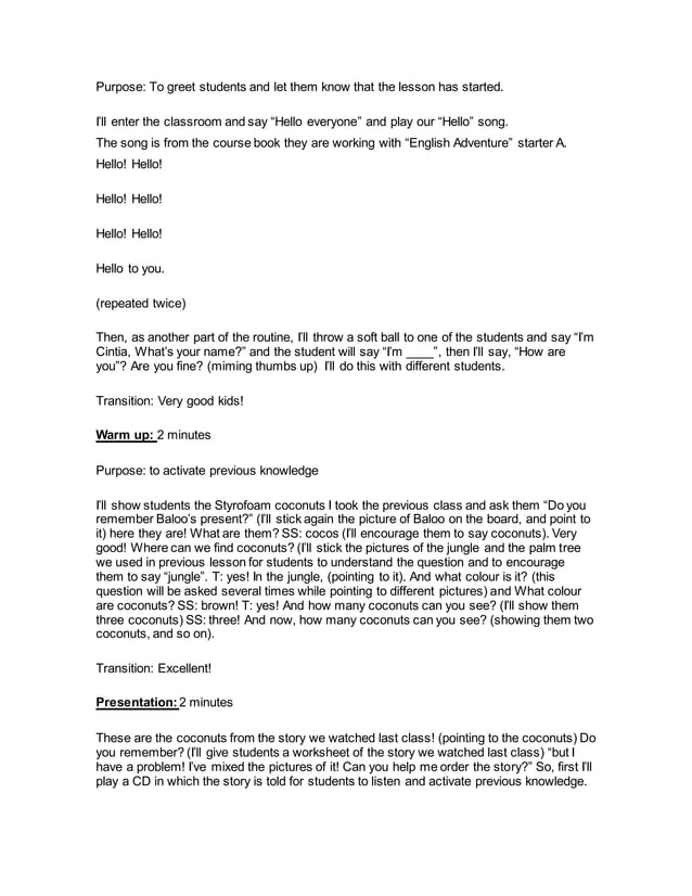 Tpd beramendi-lesson plan 4 | PDF