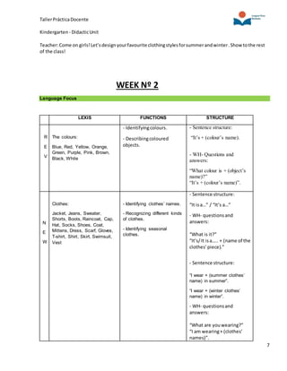 TPD - Primary Lesson Plans - Didactic Unit - Buttiglieri Micaela | PDF