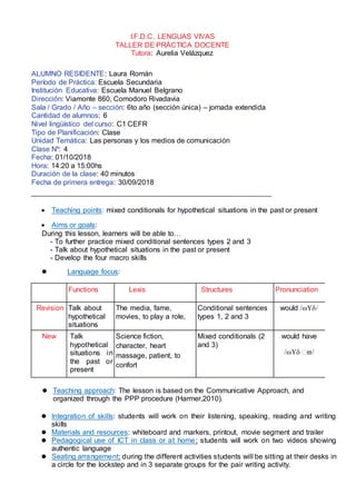Tpd roman - lesson 4 classplan - high school | PDF