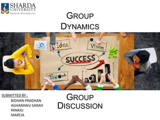 Group Discussion and Group Dynamics - Total Personality Development (II ...