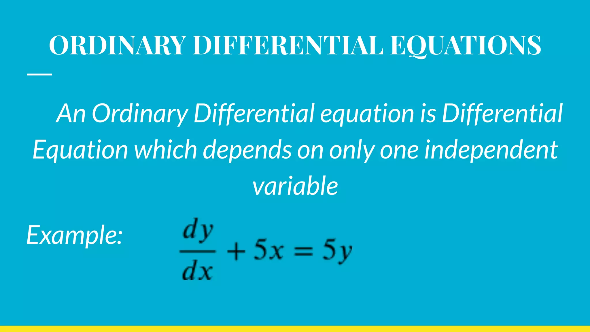 PDE HOMOGENEOUS EQUATIONS | PPT