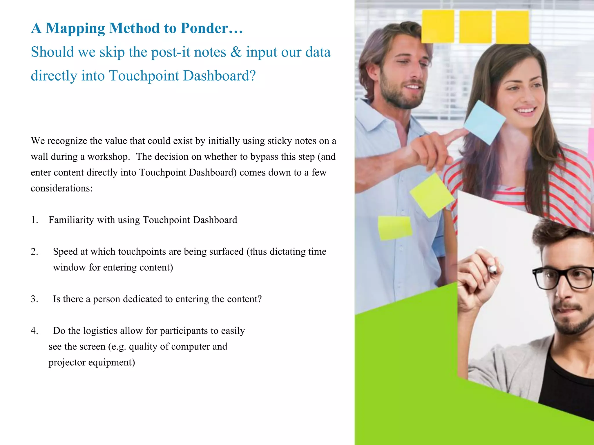 Touchpoint Dashboard Journey Mapping Guide 2014 | PDF