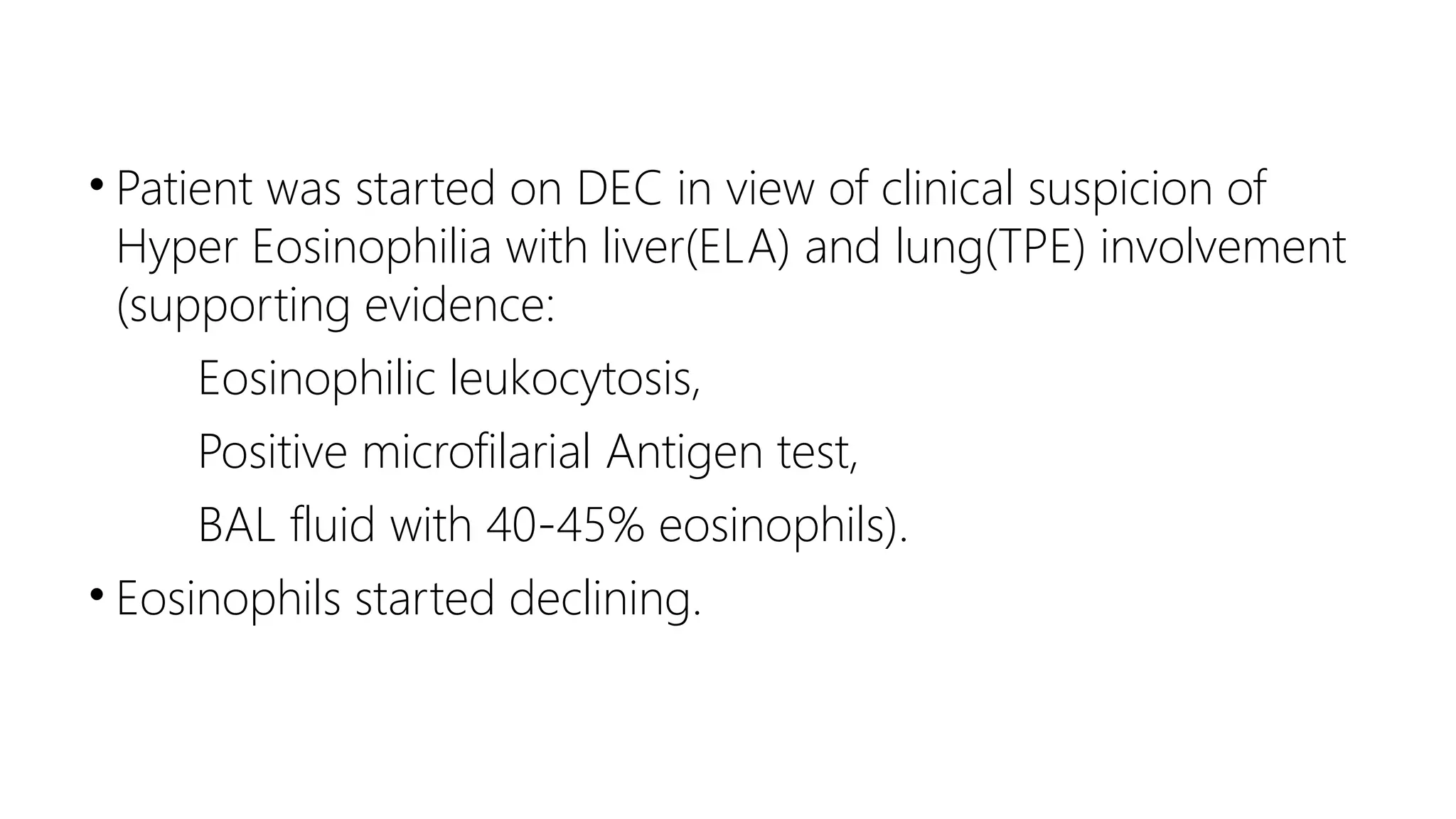 A Child with Eosinophilic liver abscess, Tropical pulmonary ...