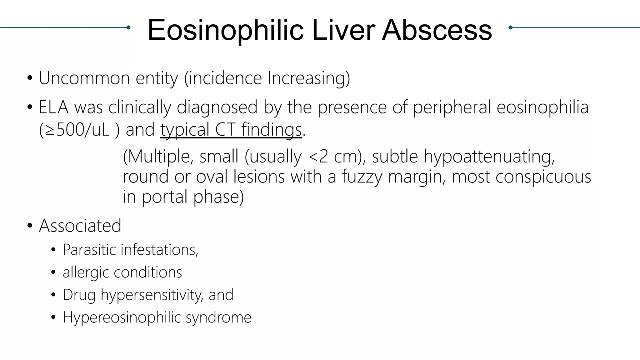 A Child with Eosinophilic liver abscess, Tropical pulmonary ...
