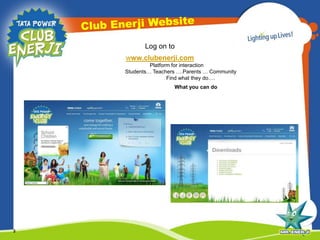 Mini Energy Conservation Program For School Kids: Clubenerji | PPT
