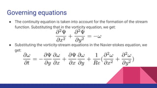 Numerical Solution of the navier stokes equations using the finite ...
