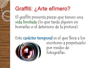 Filosofía de los Graffitis | PPTX