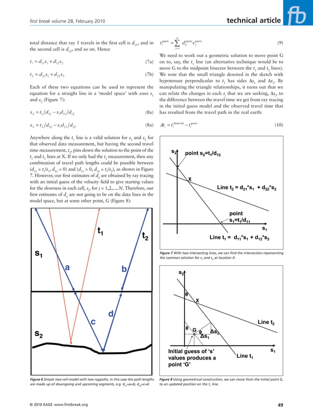 Tp fb tutorial velocity_estimationviaraybasedtomo _i_jones_100201 | PDF