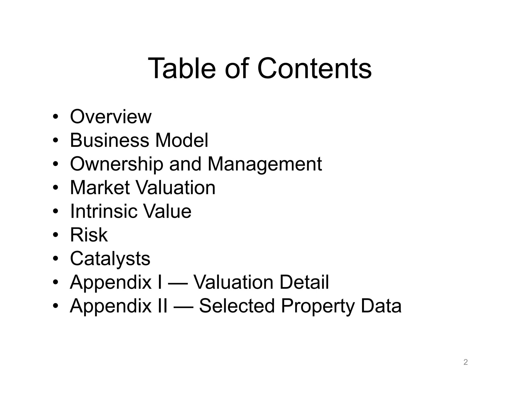 Investment case for TPGI | PDF