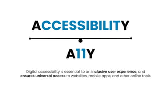 How to Scale a Sustainable Accessibility Program | PPT