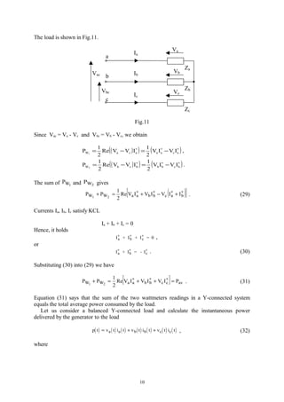 Three phase System | DOC