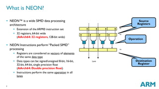 Moving NEON to 64 bits | PDF