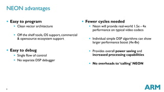 Moving NEON to 64 bits | PDF