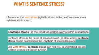 TPH L 8 Sentence stress and rhythm.pdf . | PDF