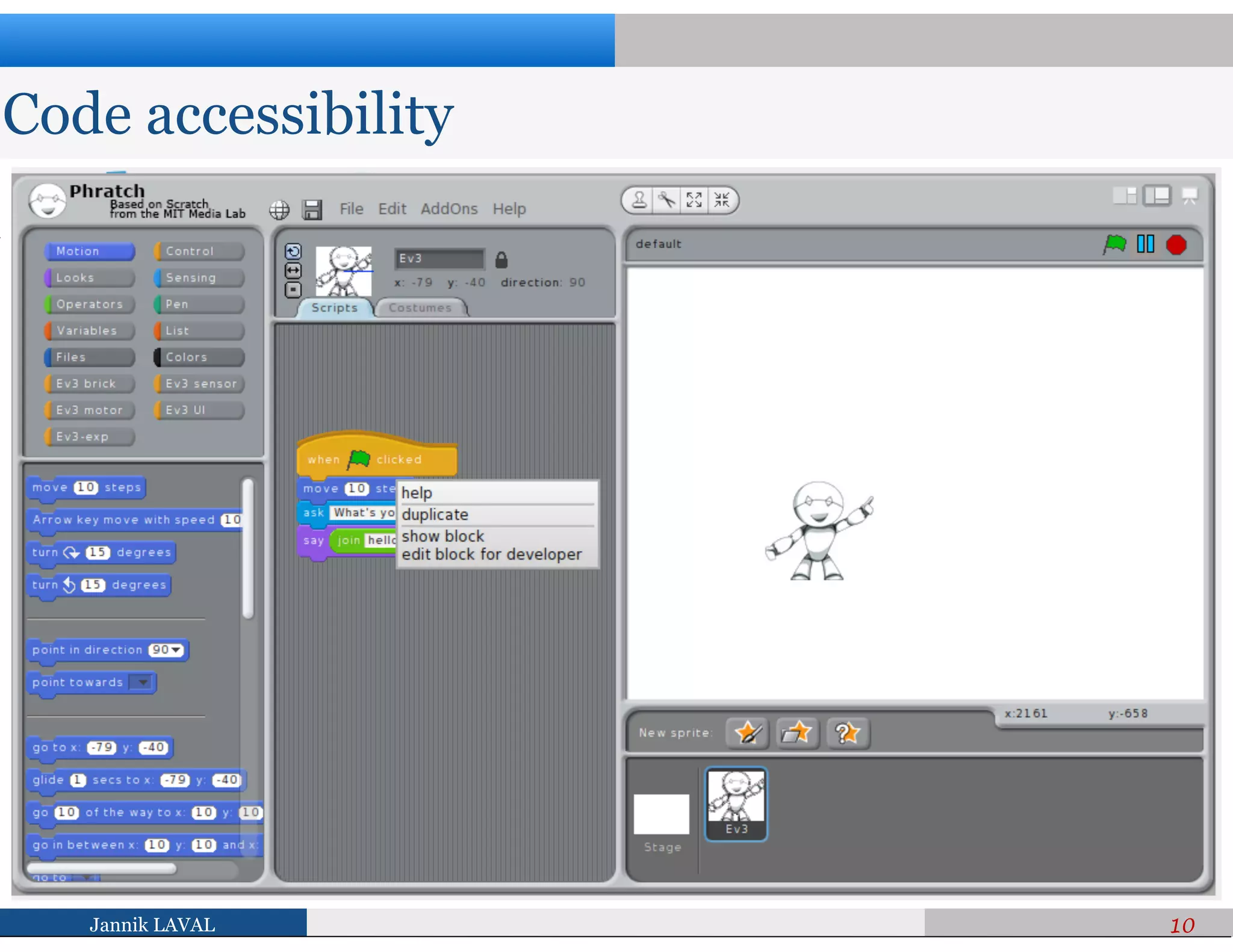Phratch - Visual Programming for Grownups | PDF