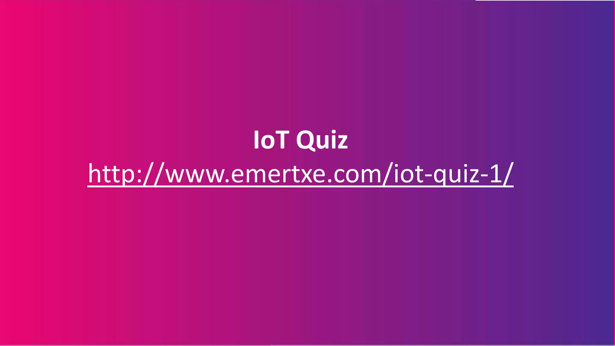 Building careers in IoT | PPT