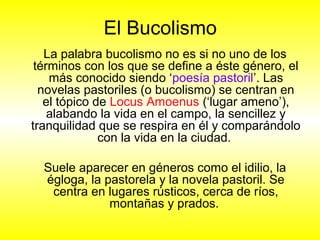 Tópicos y temas de la poesía áurea | PPT